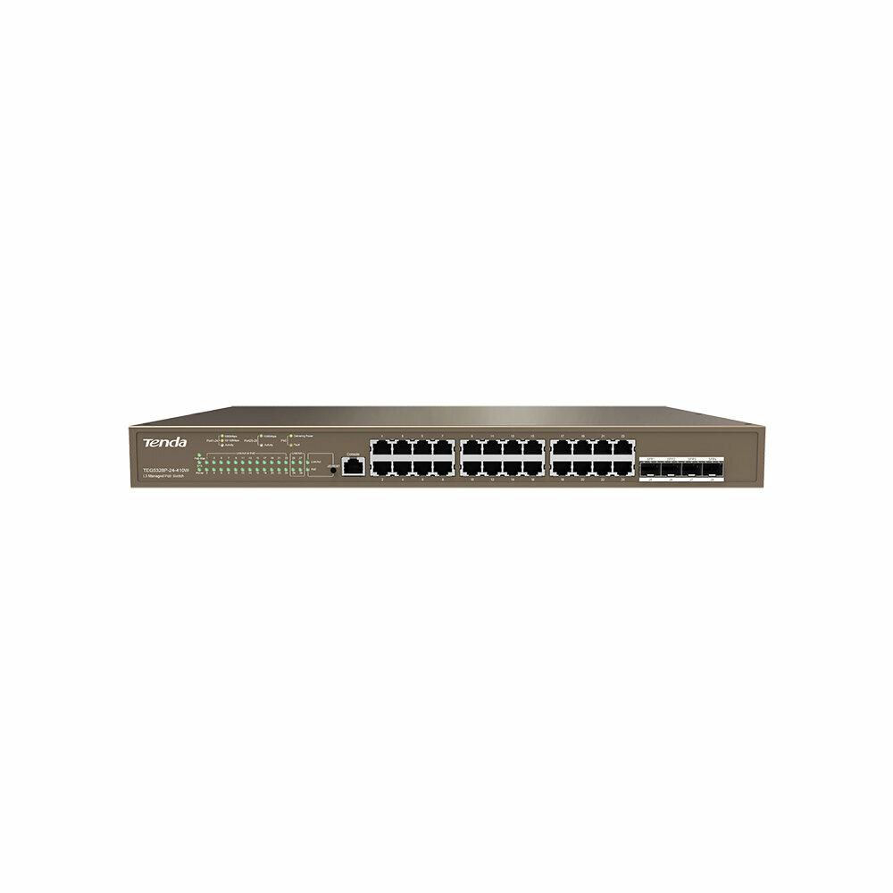 Tenda TEG5328P-24-410W Коммутатор POE
