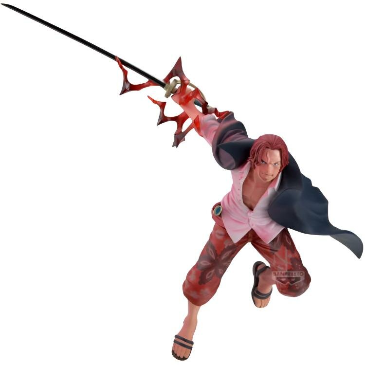 Фигурка унисекс BANPRESTO One Piece BATTLE RECORD COLLECTION Shanks SPECIAL Ver, Shanks