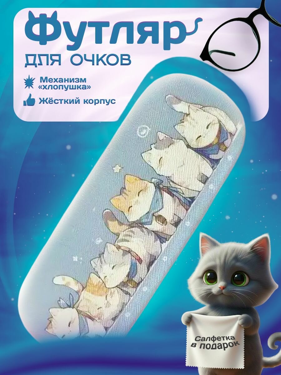 Футляр для очков твердый