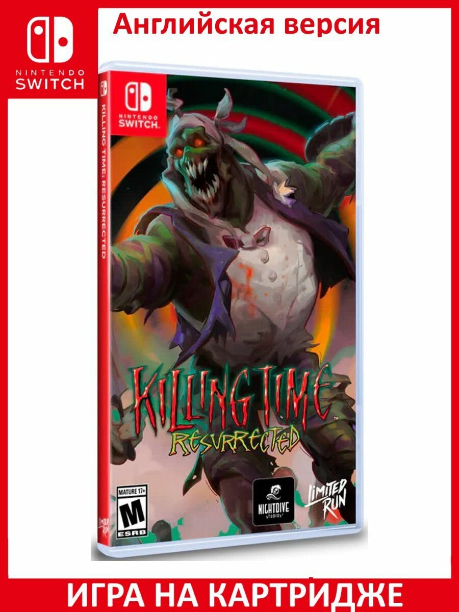 Игра Killing Time: Resurrected (Limited Run #272) Switch Картридж на Nintendo Switch Английская версия