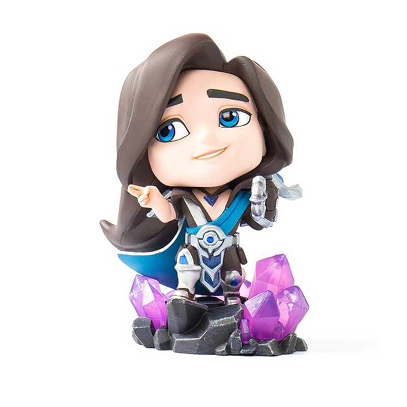 Фигурка унисекс LEAGUE OF LEGENDS Taric Chibi, Valorant Shield, Tarek Figure