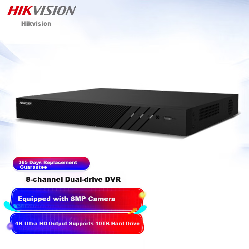 HIKVISION 8-канальный NVR системный видеорегистратор с 1080P декодированием DS-7808N без жесткого диска Версия：Без