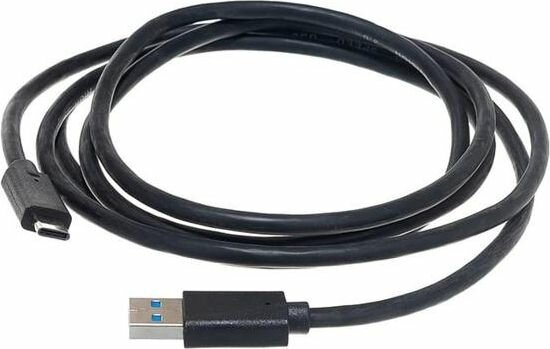 Кабель GEMBIRD CCP-USB3-AMCM-6 USB 3.0 вилка USB A, вилка USB C позолота 1,8м черный 1 шт