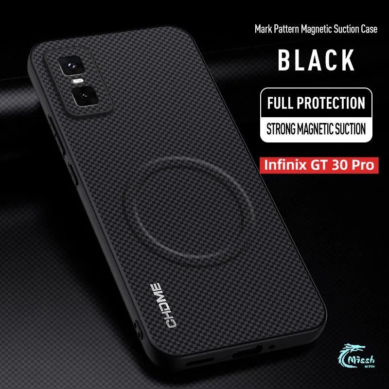 Роскошная MagSafe чехол для Infinix GT 30 Pro ( Инфиникс ГТ 30 Про)