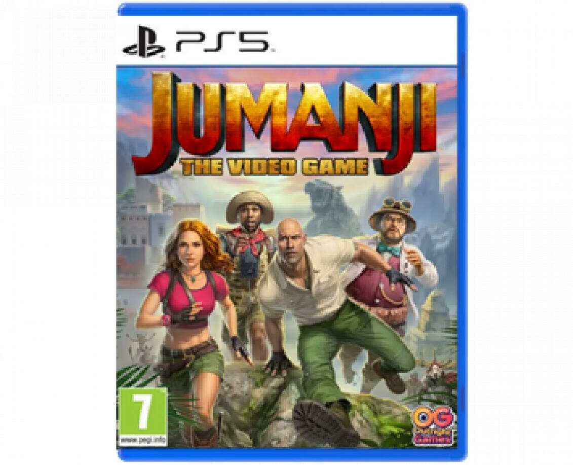 Игра Sony PlayStation 5 (PS5) - Jumanji: The Video Game, 12+, 1-4 игрока (на диске)
