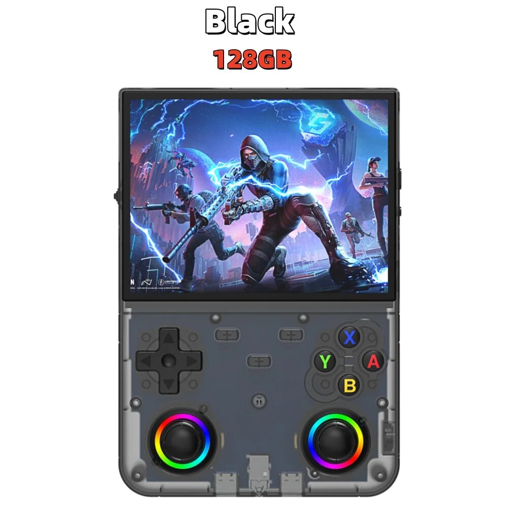 Портативная игровая консоль R36 Ultra X Black 128GB