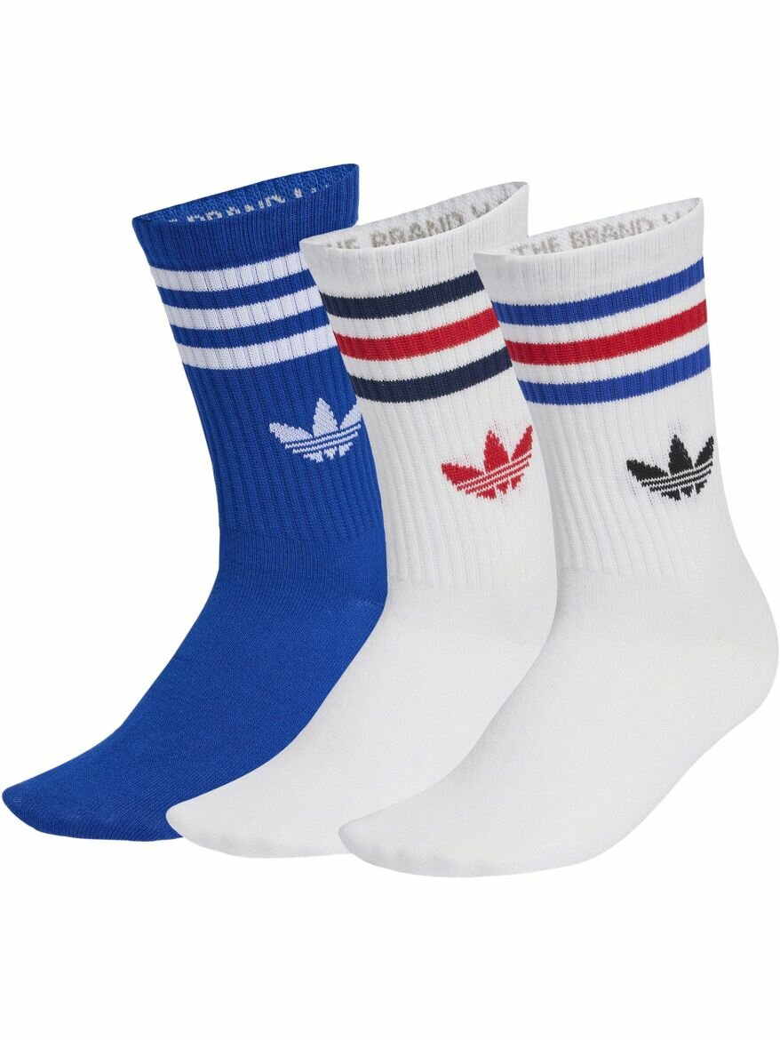 Носки 3-Stripes Crew Socks 3P, комплект