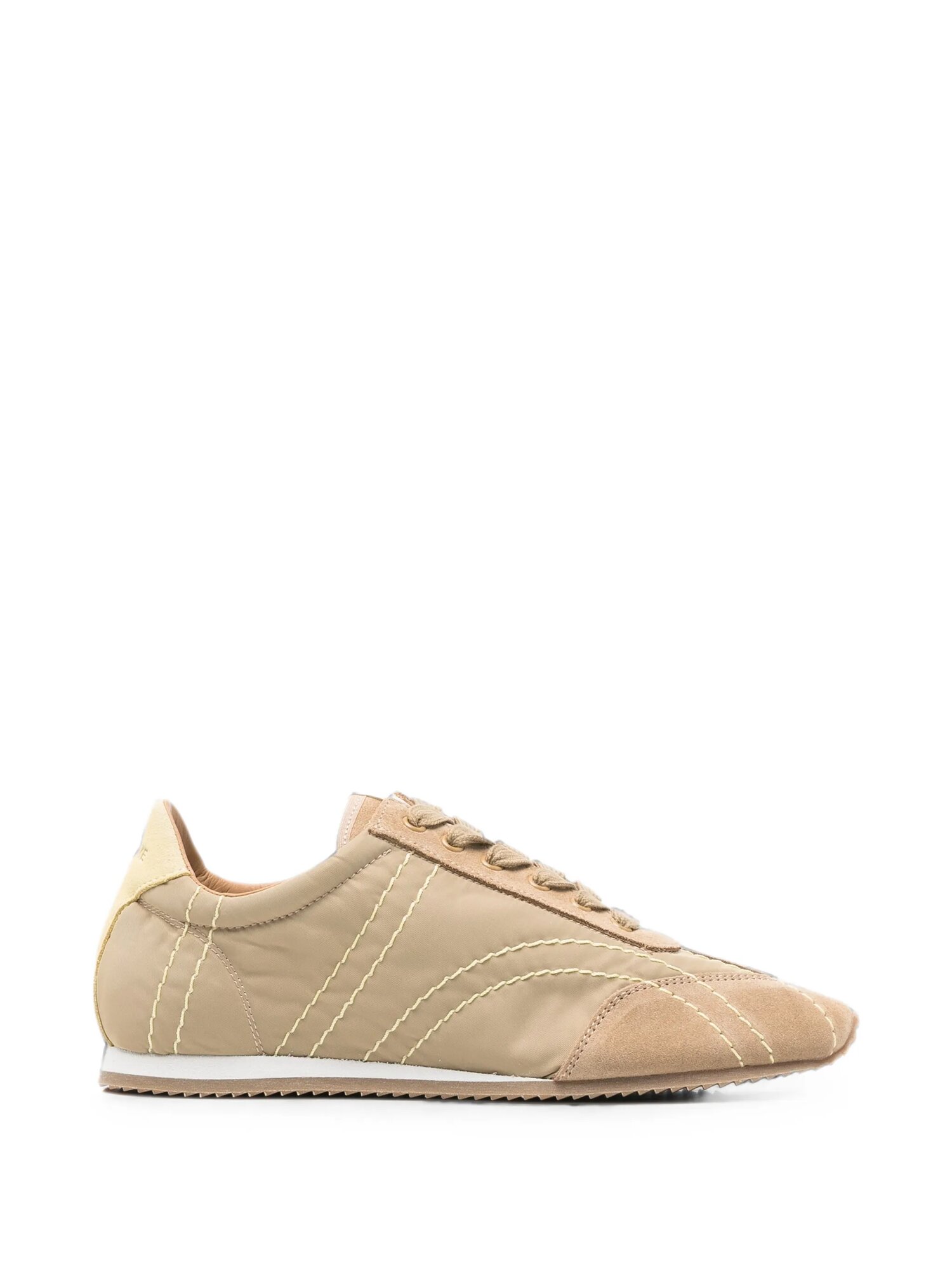 Кроссовки Contrast-stitch panelled sneakers