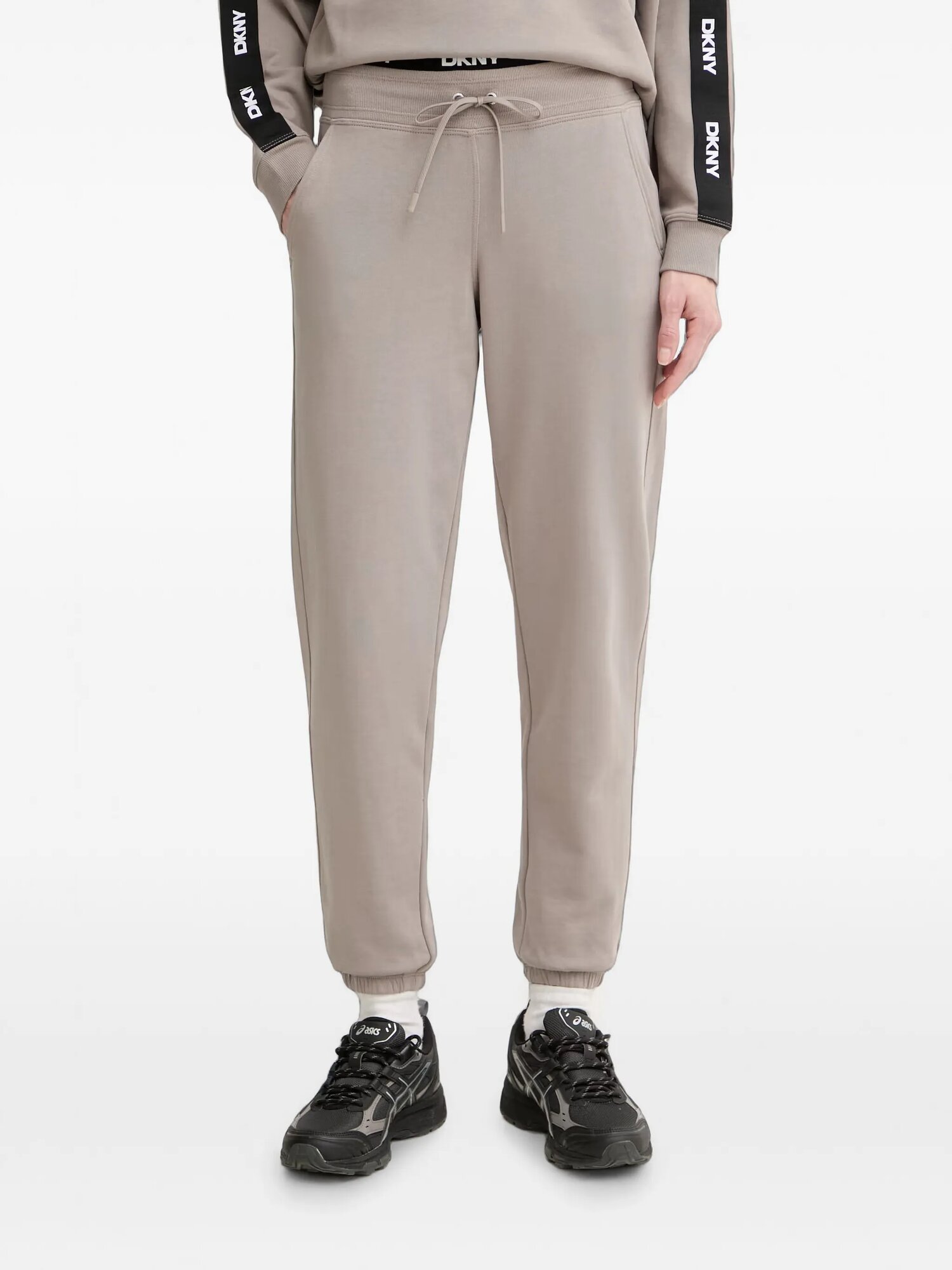 Брюки High-rise logo-waistband track pants
