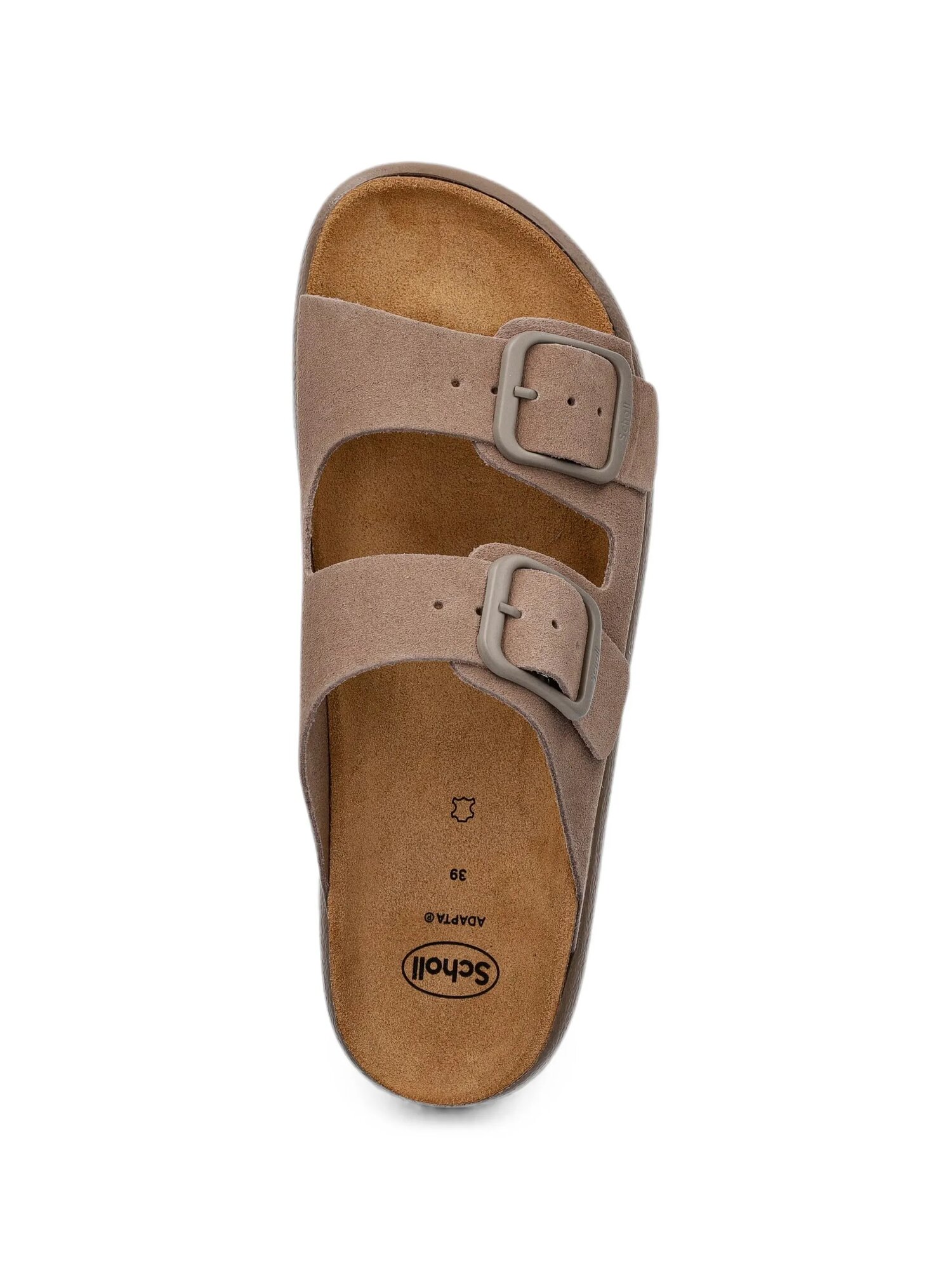 Шлёпанцы Scholl Buckle-fastening double-strap slides, размер 38, разноцветный — фото 1
