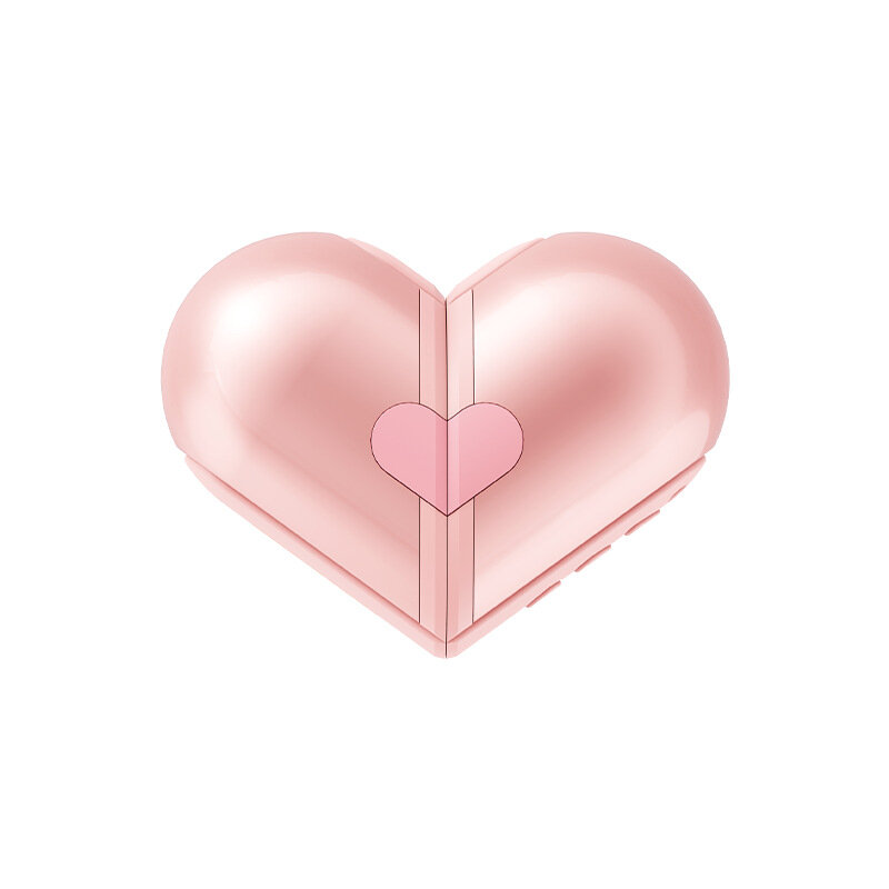 Беспроводные TWS-наушники Heartbuds520 сердечко динамик розовые Valentine