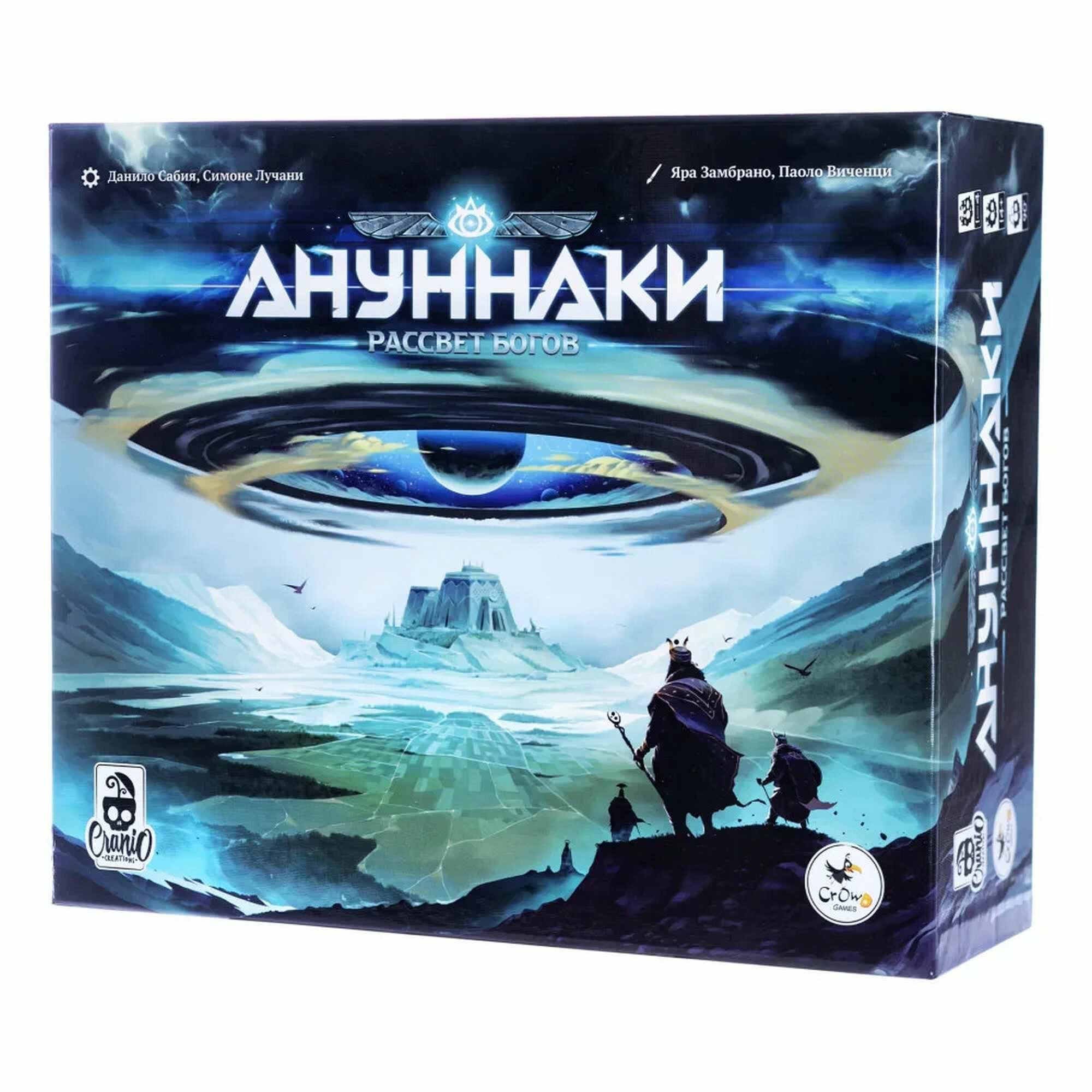 Настольная игра Ануннаки. Рассвет богов от Crowd Games, 1-4 игрока