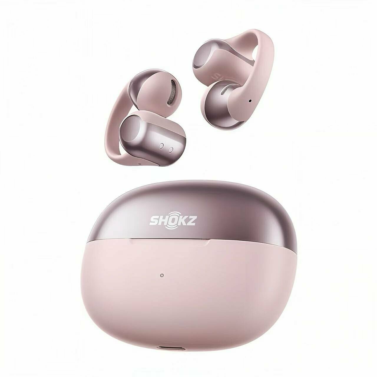 Беспроводные Bluetooth-наушники-зажимы SHOKZ E310 OpenDots ONE для спорта，розовый