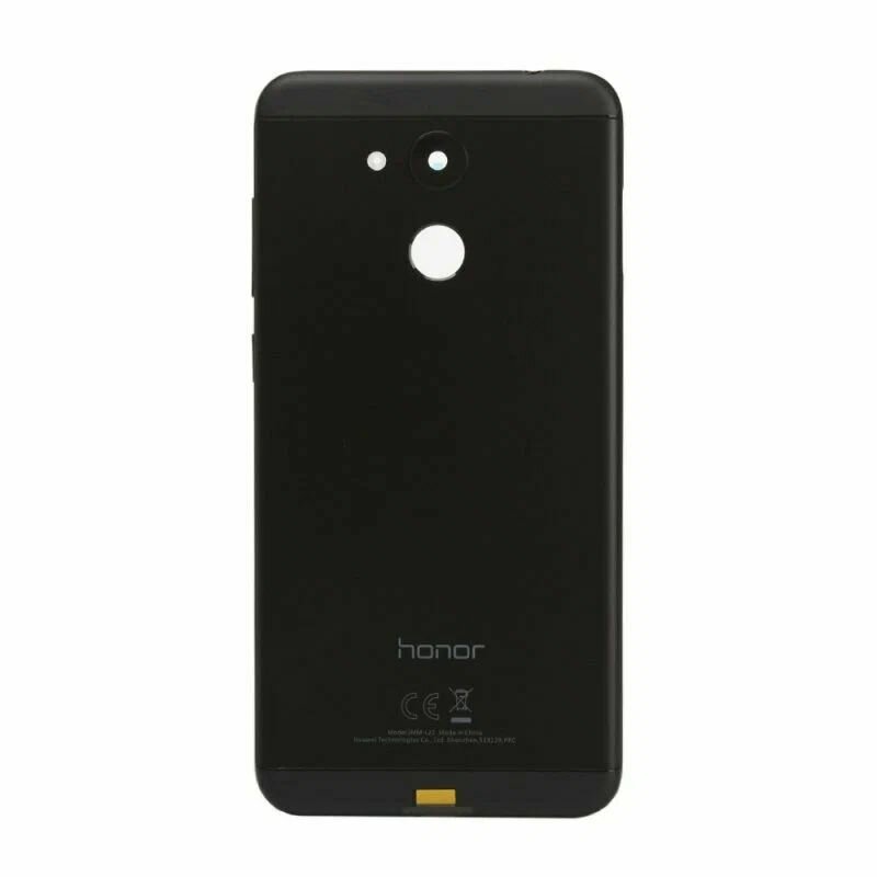Задняя крышка, для Huawei Honor 6C Pro, чёрная, пластик, 1 шт