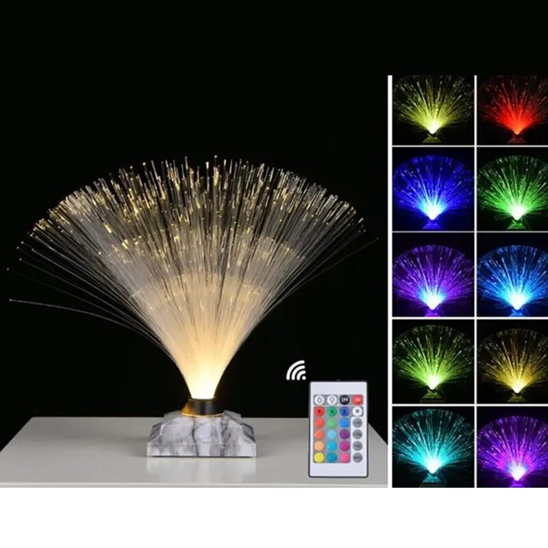 RGB светодиодный гипсофила ночник STARHUIYANG marble RGB
