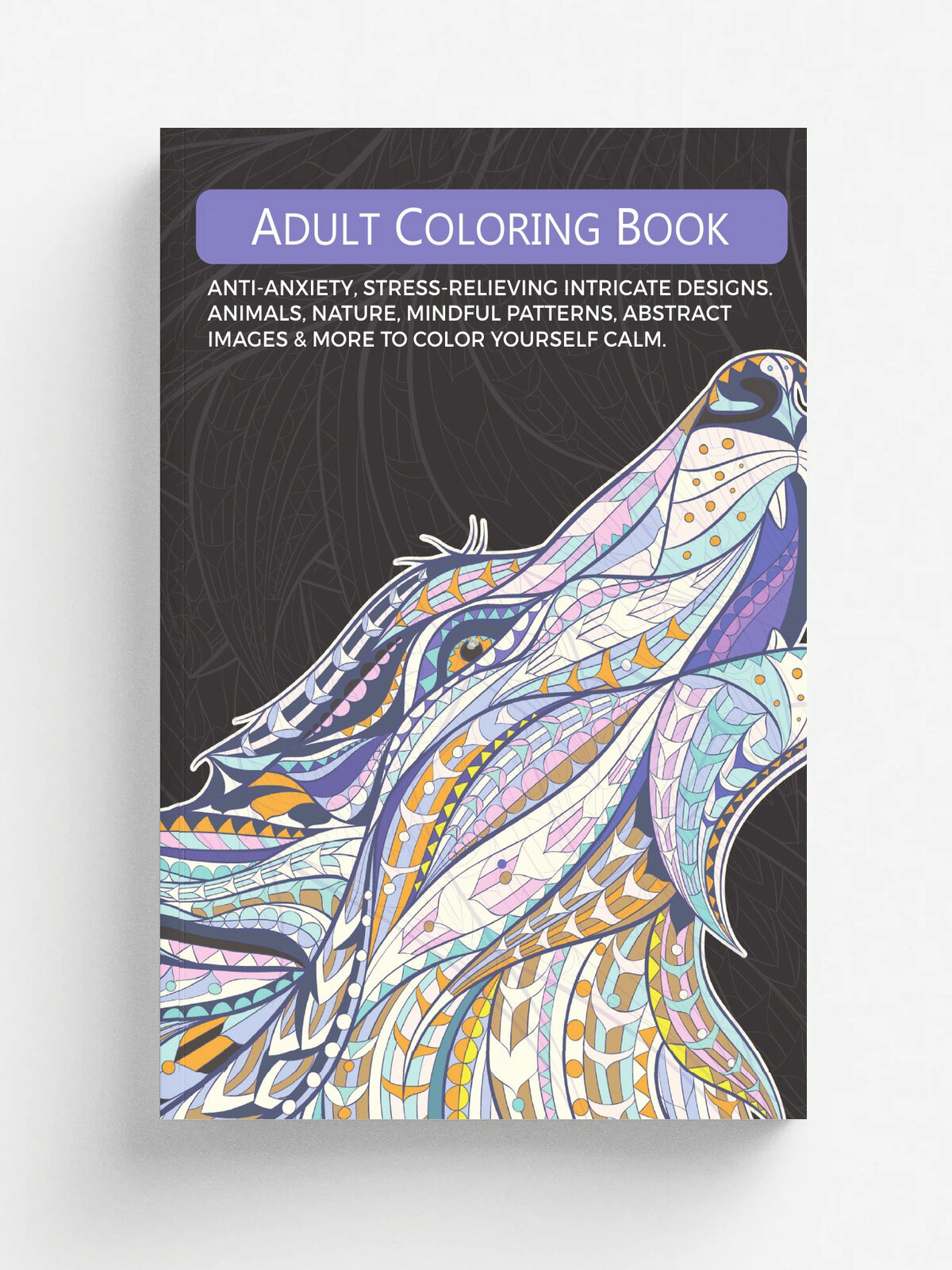 Adult Colouring Book. Книжка-раскраска для взрослых: на англ. яз.