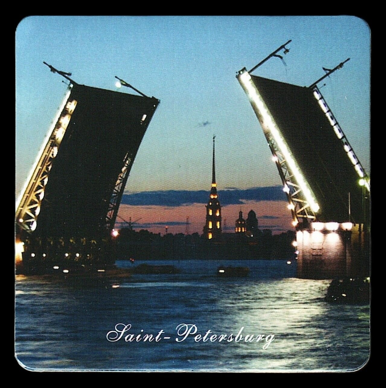 Бирдекель (костер) Saint-Petersburg №2 (подставка под пивной бокал)