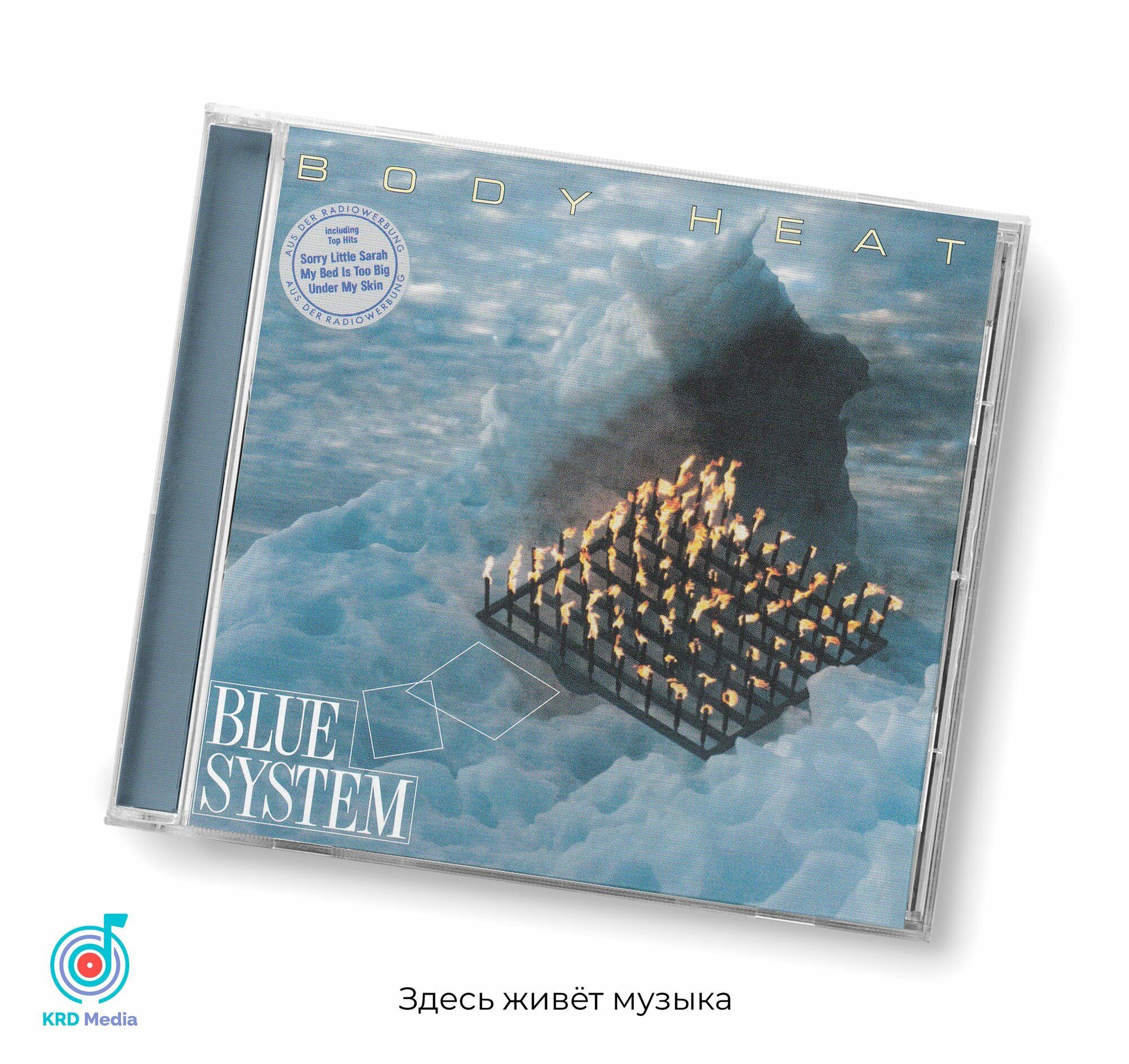 Blue System - Body Heat, 1988, 4-page, CD-Аудио