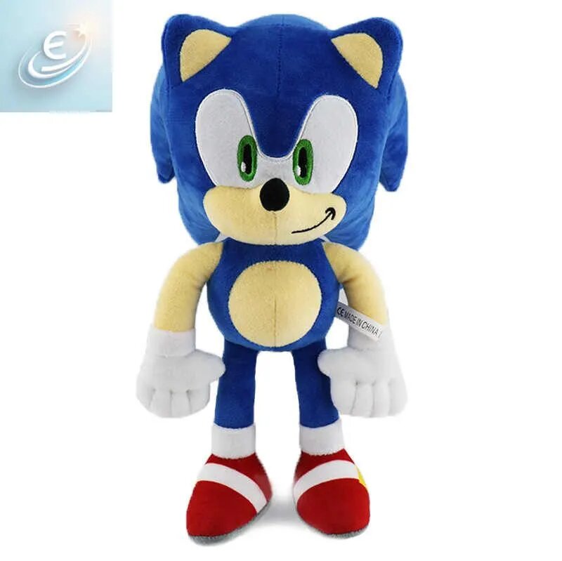 Tails Super Sonic Supersonic Mouse плюшевая кукла супер игровая игрушка,30CM