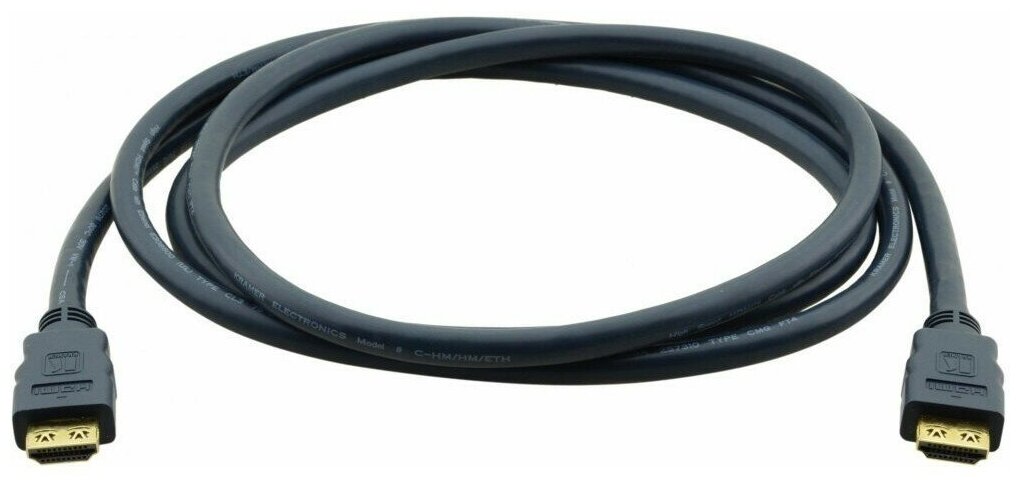 Кабель HDMI - HDMI Kramer C-HM/HM/ETH-3 0.9m — фото 1