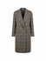 Пальто Ermanno Scervino Checked double-breasted coat, размер 38