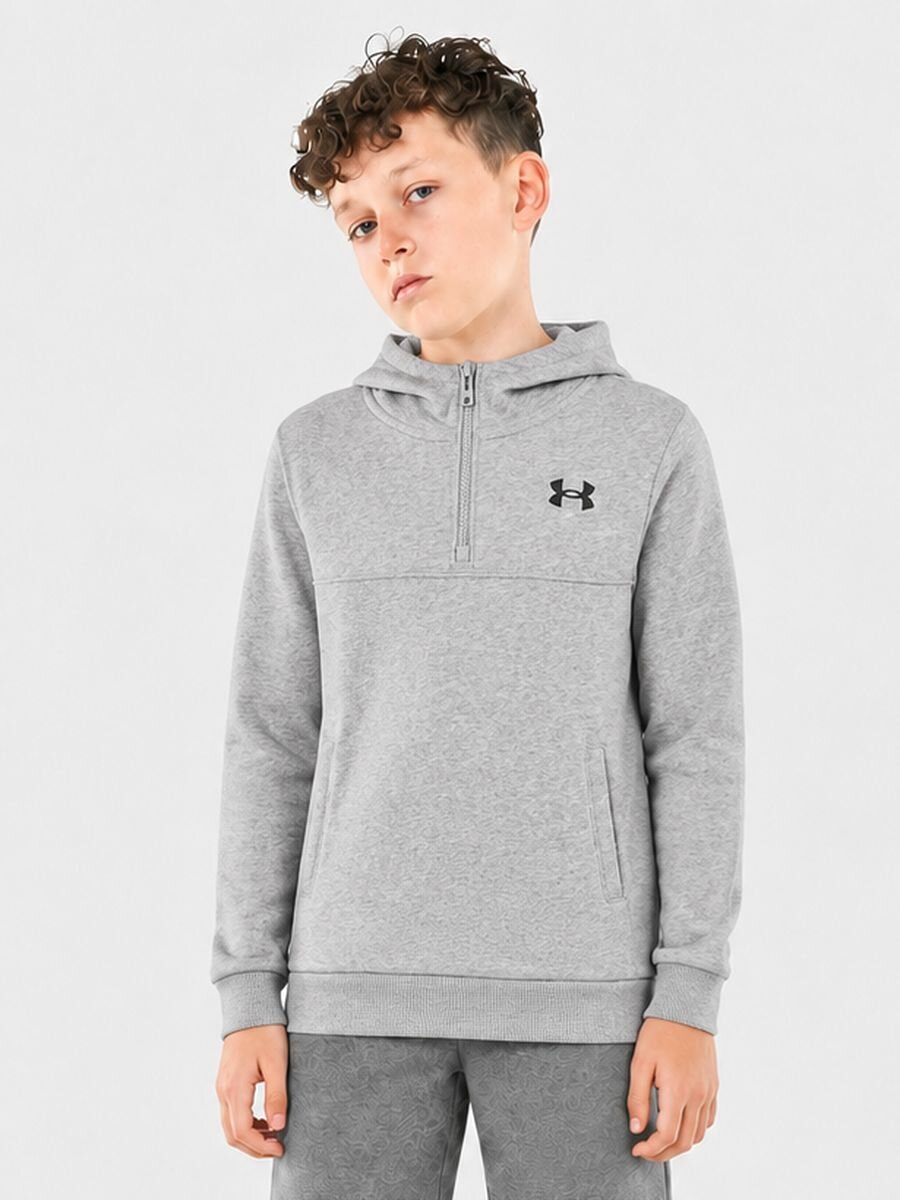Джемпер UA RIVAL LW 1/4 ZIP HOODIE