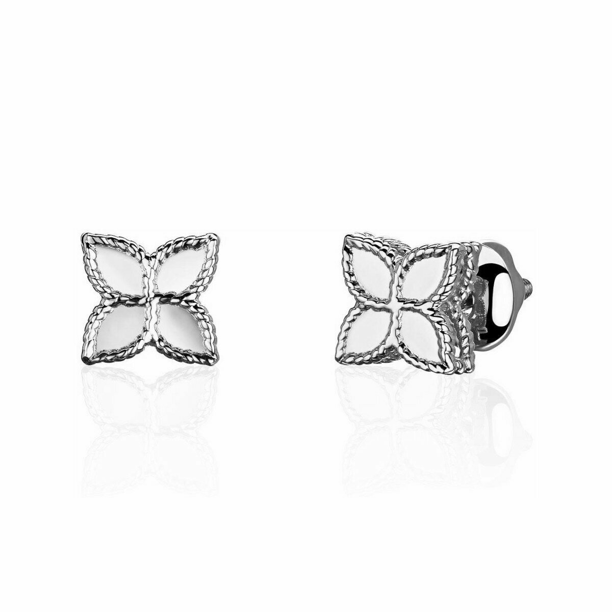 Серьги, платина, 585 проба