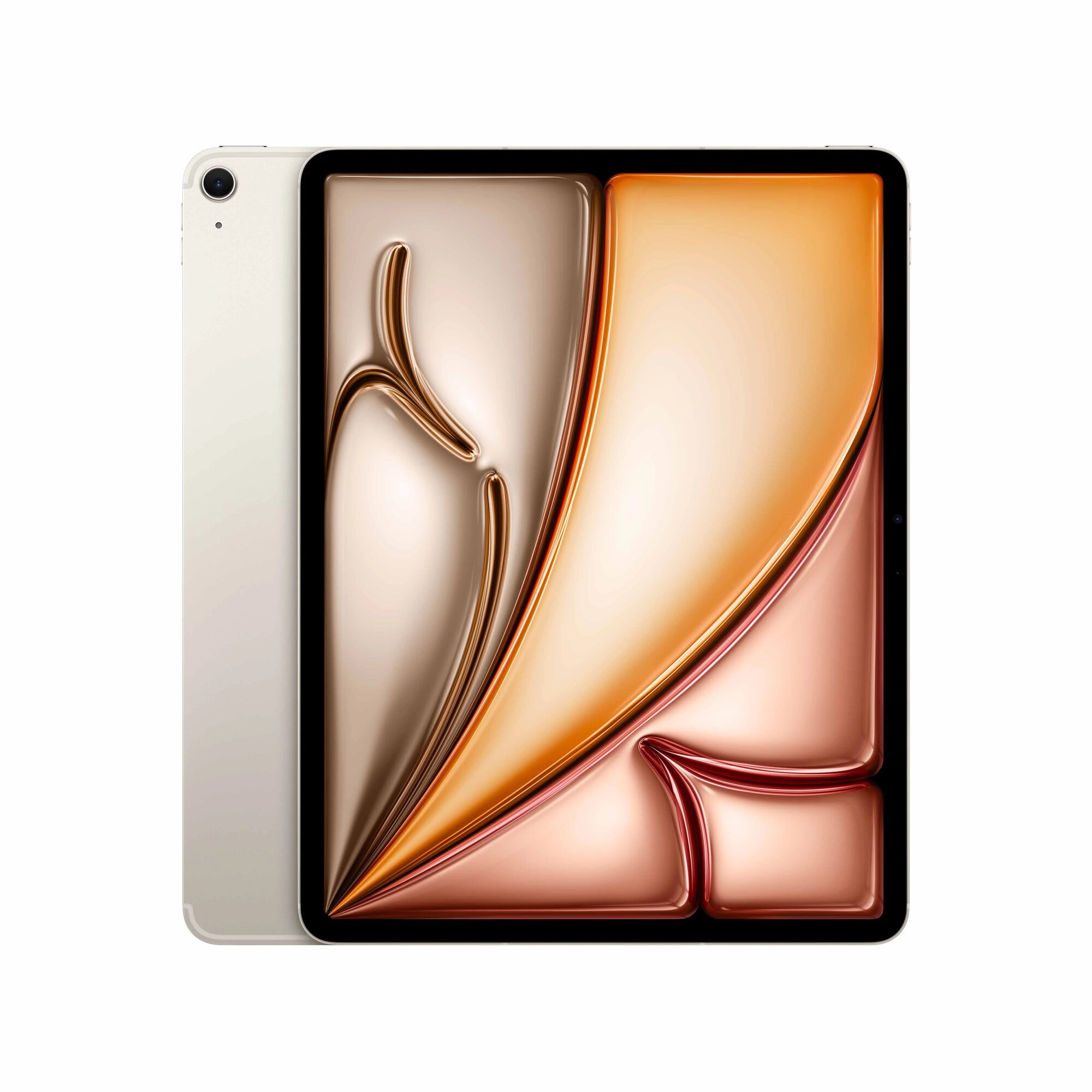 Планшет iPad Air 13 M4, 12 Мп, 60 Гц, 128Gb, Wi-Fi, Starlight, дизайн с толстыми рамками