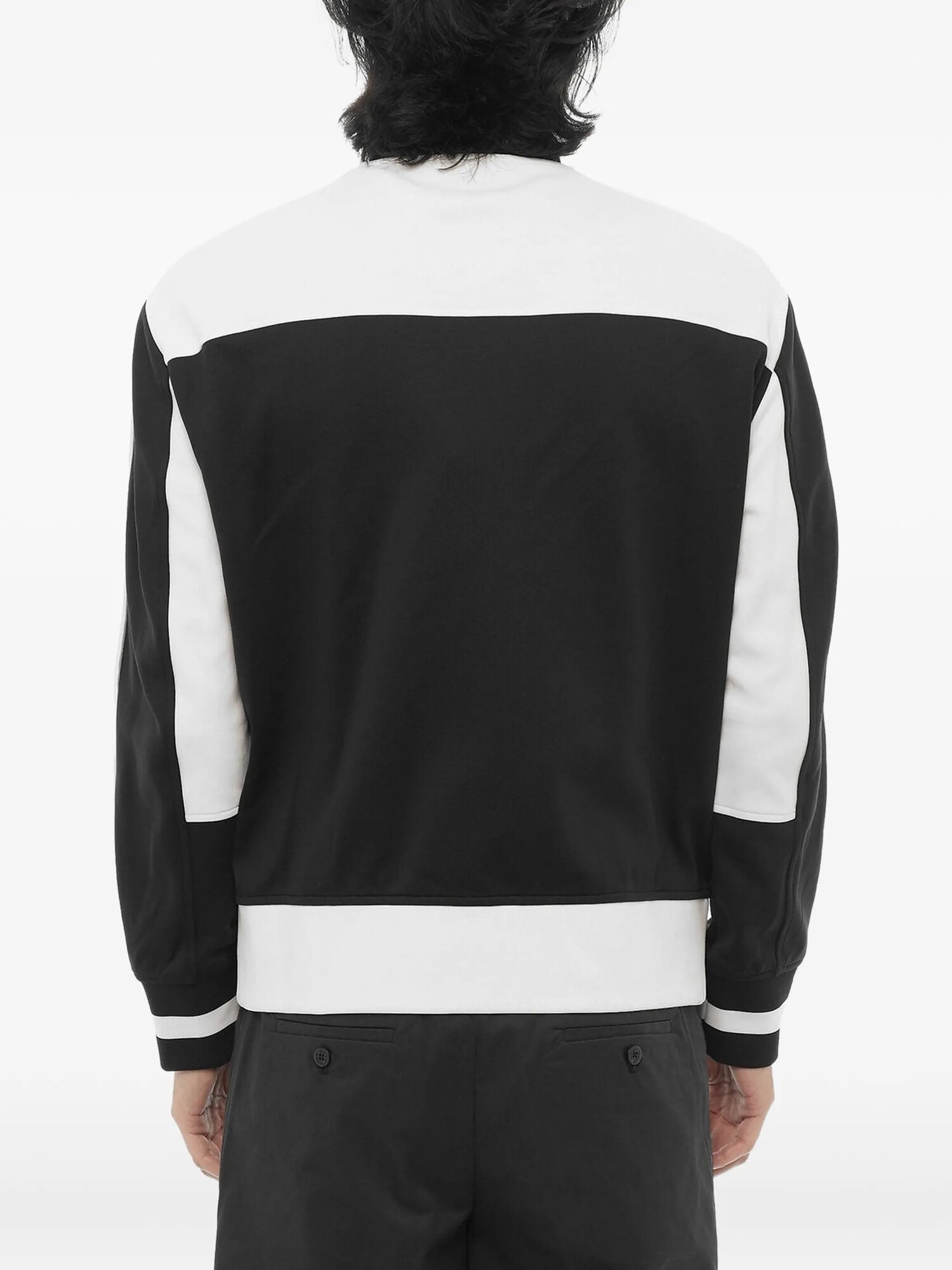 Толстовка Neil Barrett Zip-up sweatshirt, размер 50 — фото 1