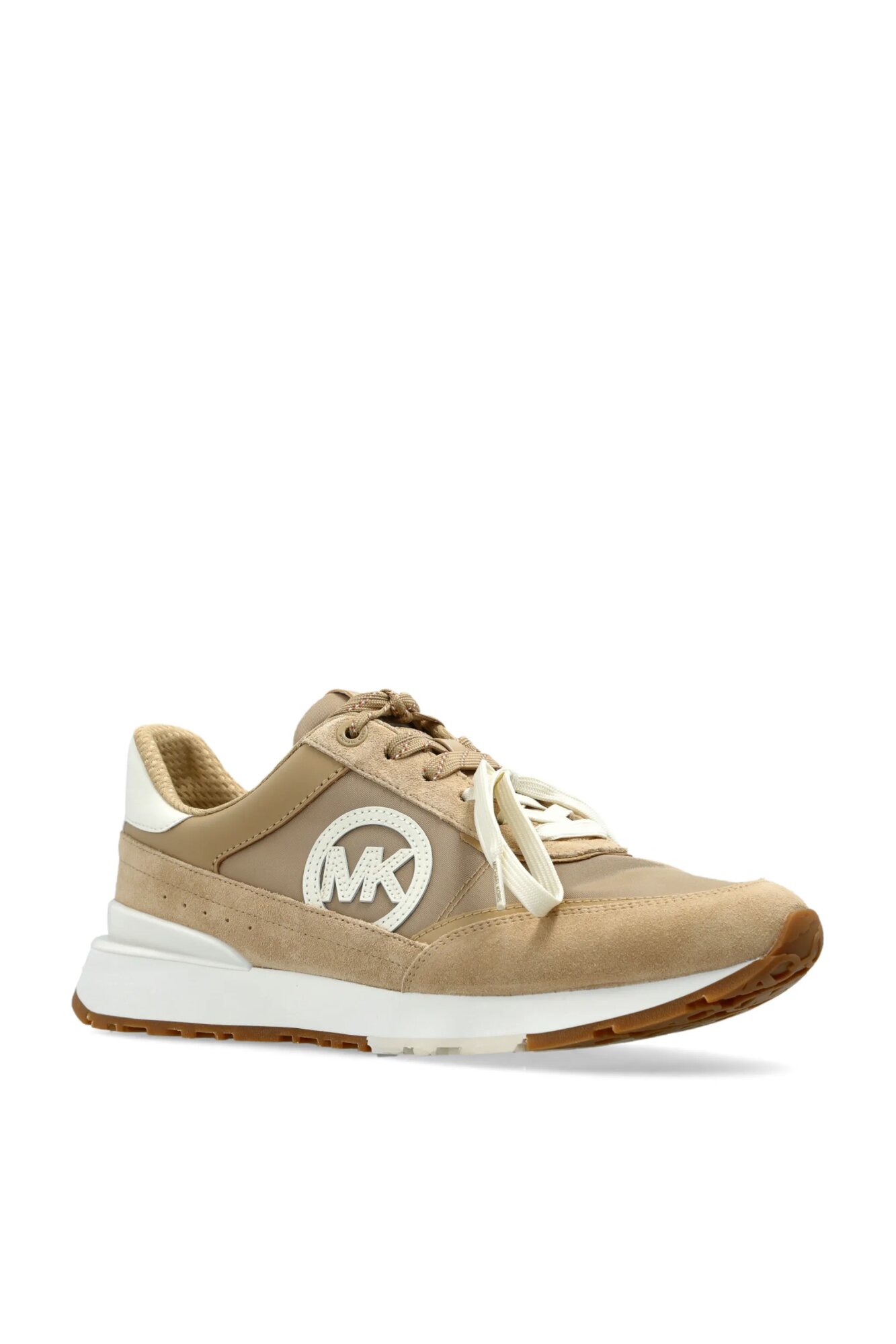 Кроссовки Michael Michael Kors Nova logo-patch sneakers, размер 8 US — фото 1