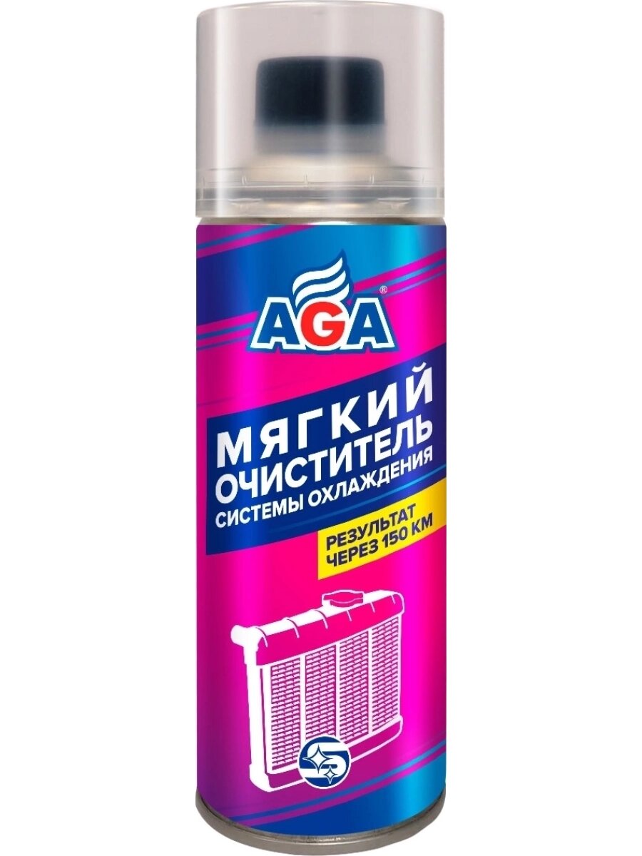 Мягкий очиститель системы охлаждения AGA R5 335мл AGA705R