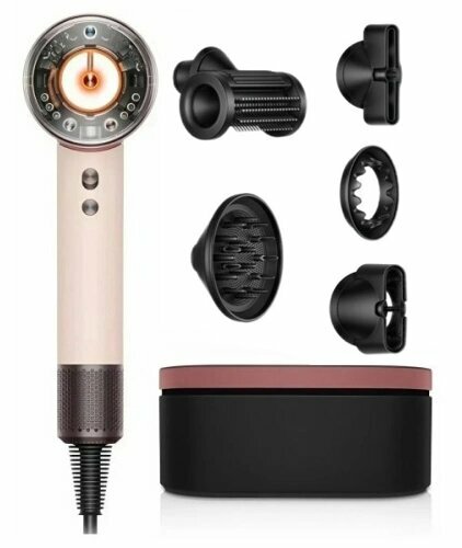 Фен Dyson Supersonic Nural HD16, Ceramic Pink/Rose Gold (Подарочный кейс для хранения)