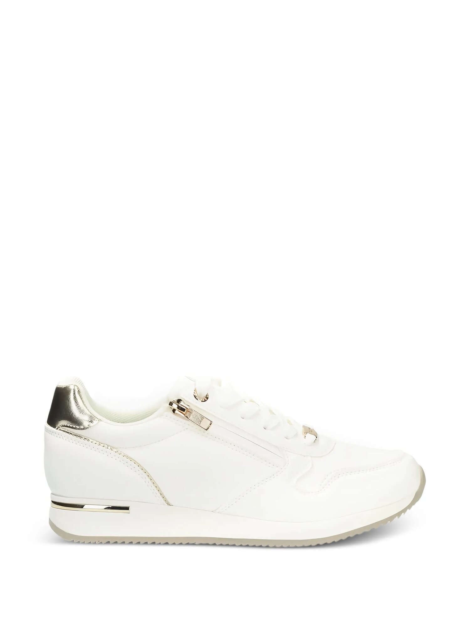 Кроссовки Zip-detail metallic-trim sneakers