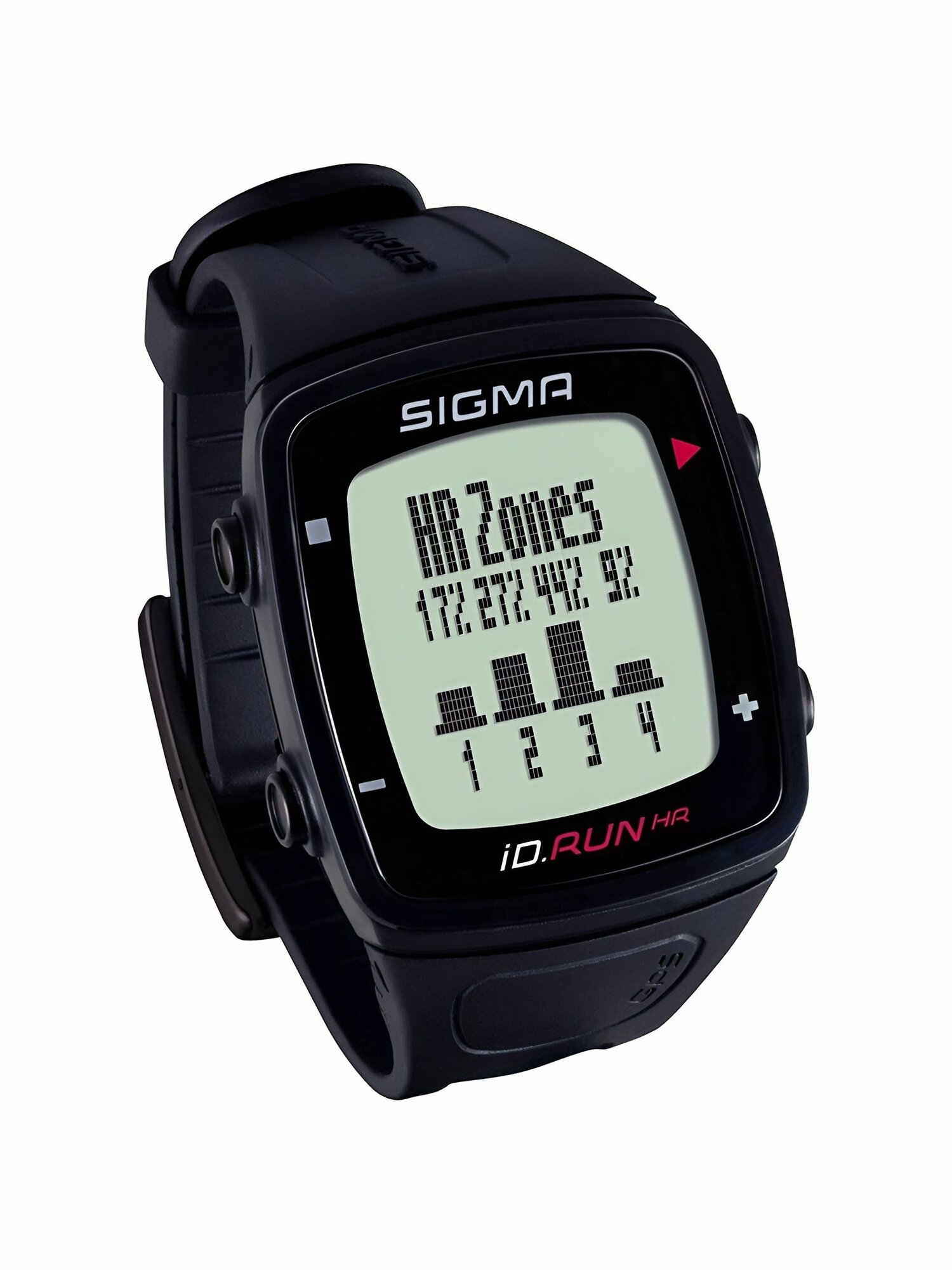 Спортивные часы SIGMA ID.RUN HR black встроенный GPS