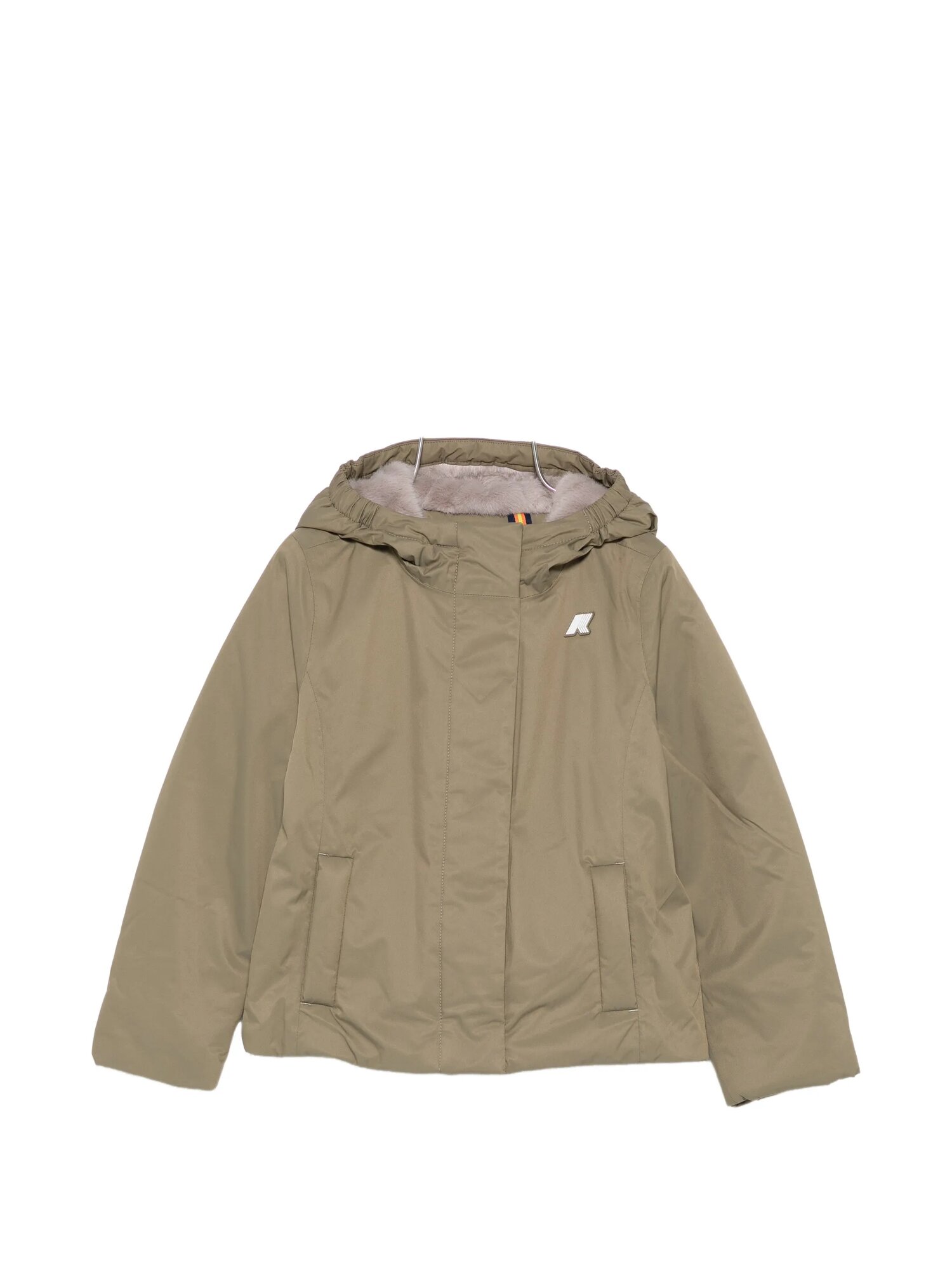 Куртка Logo-patch hooded jacket