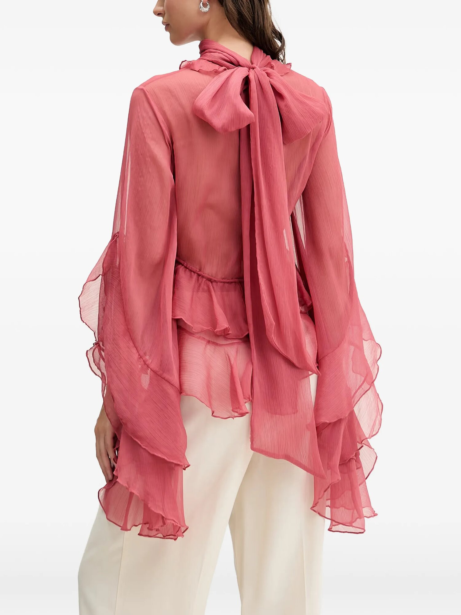 Блуза Bardot Anyssa ruffled blouse, размер 46 — фото 1