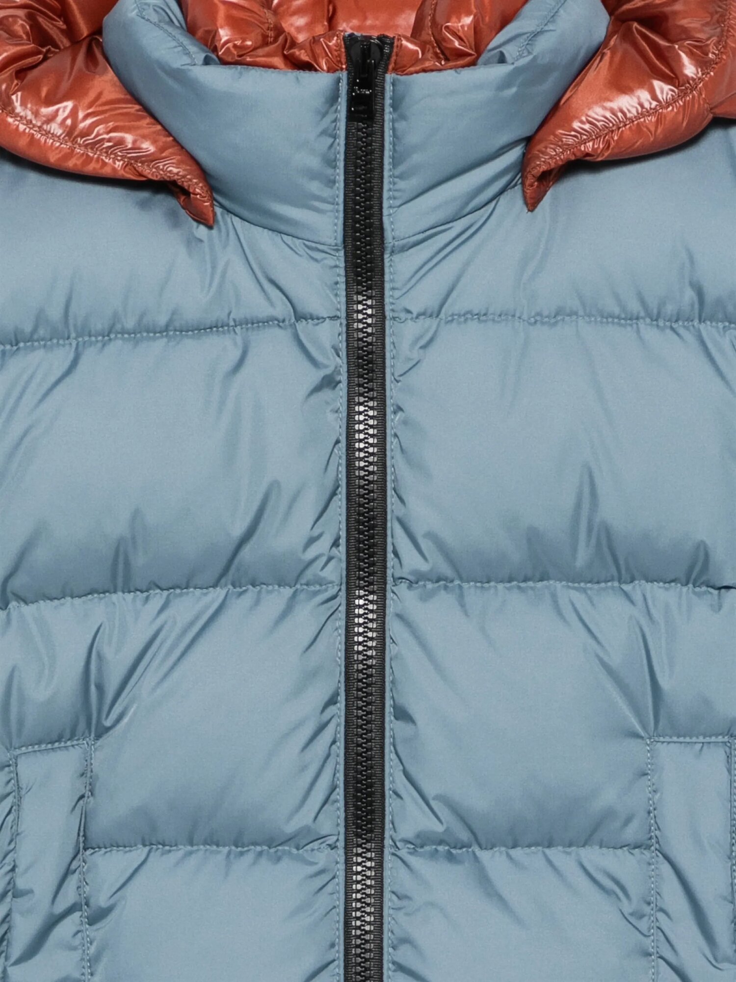 Куртка Herno Quilted hooded jacket, размер 4 года, Синий принт — фото 1
