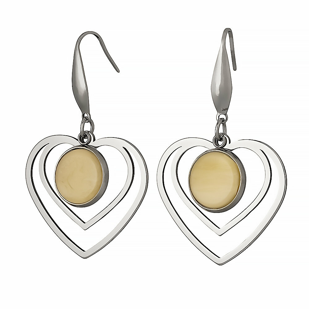 Серьги Amberprofi, янтарь