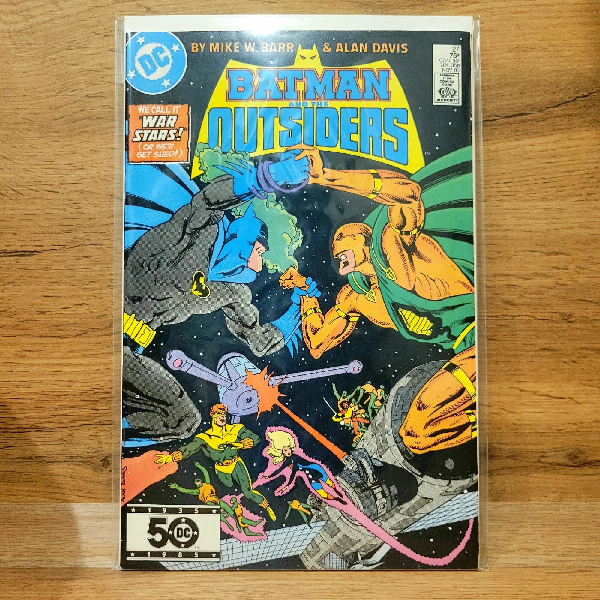 Ретро Комикс Batman And The Outsiders #27 1985 Год. Комикс (сингл) на английском языке