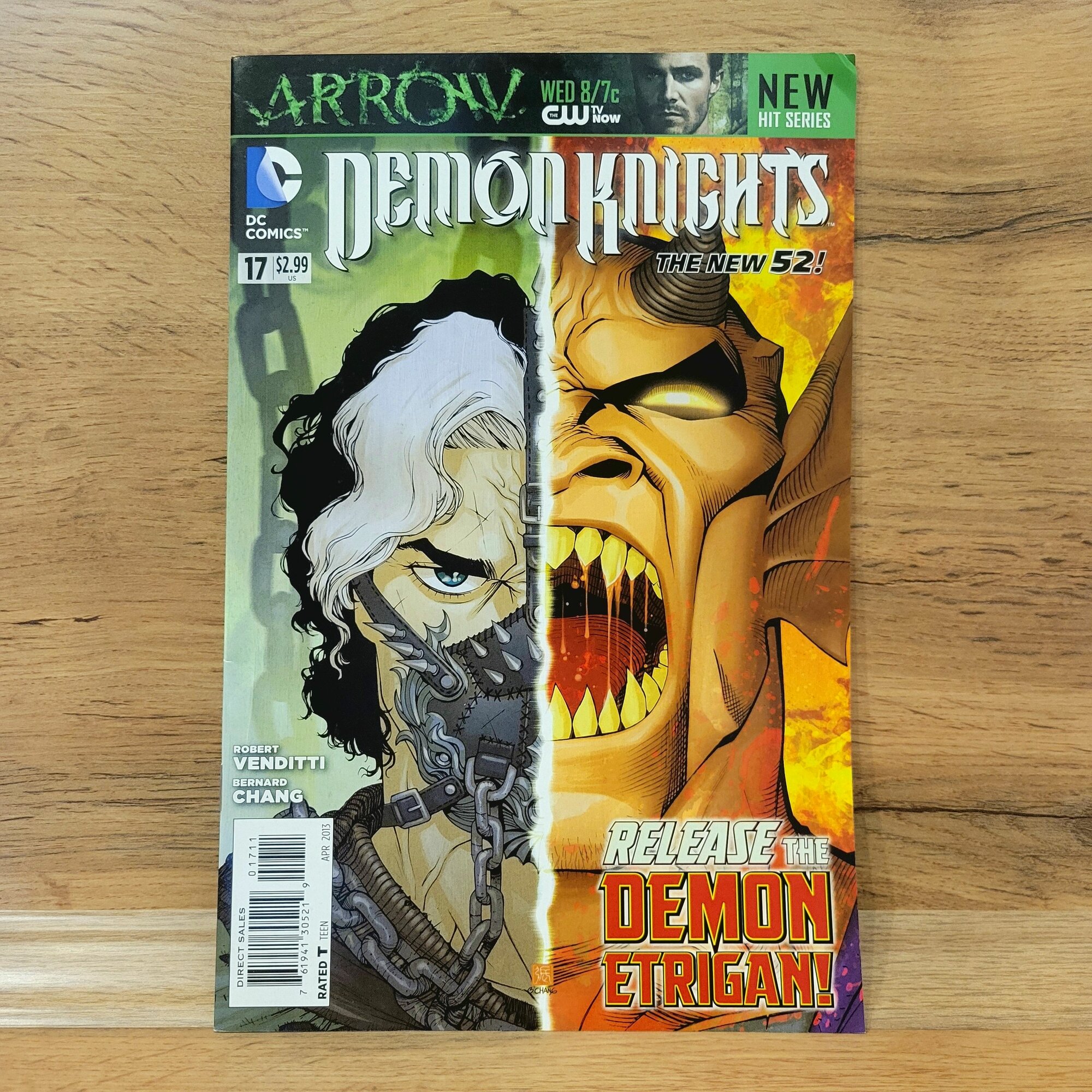 Demon Knights #17. Оригинальный Комикс.