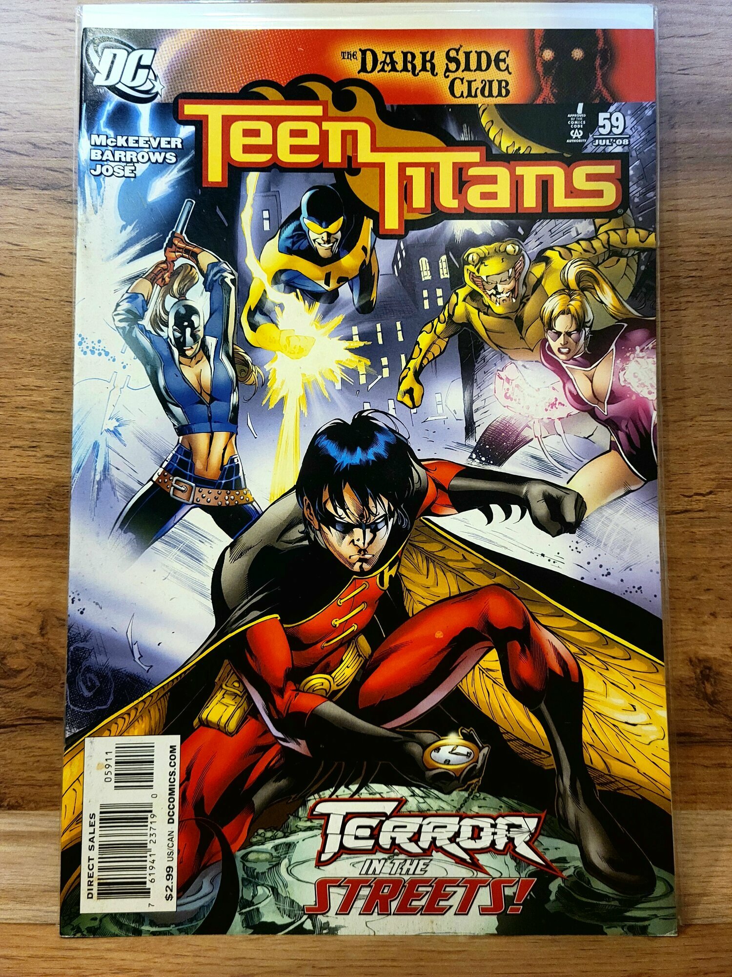 Teen Titans #59. Оригинальный Комикс