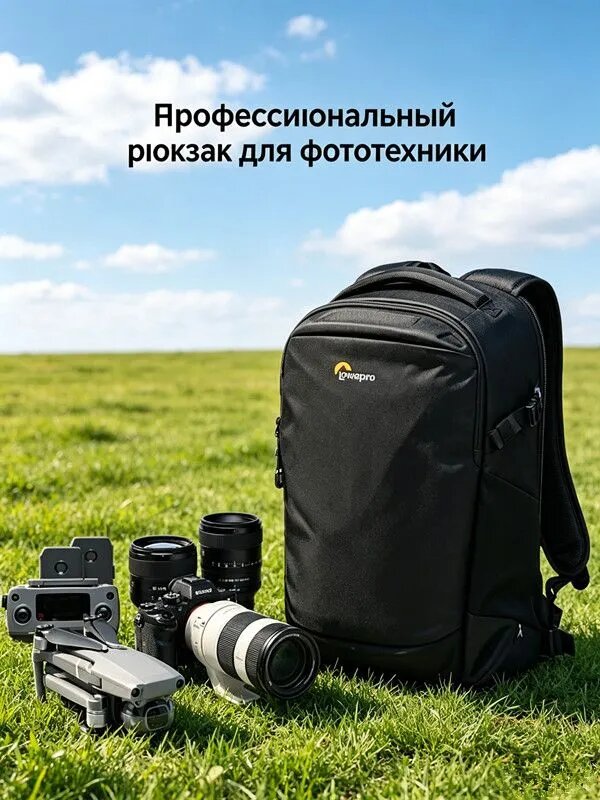 Lowepro Flipside 300 AW III Профессиональная сумка для фотоаппарата, рюкзак для фотосъемки большой емкости