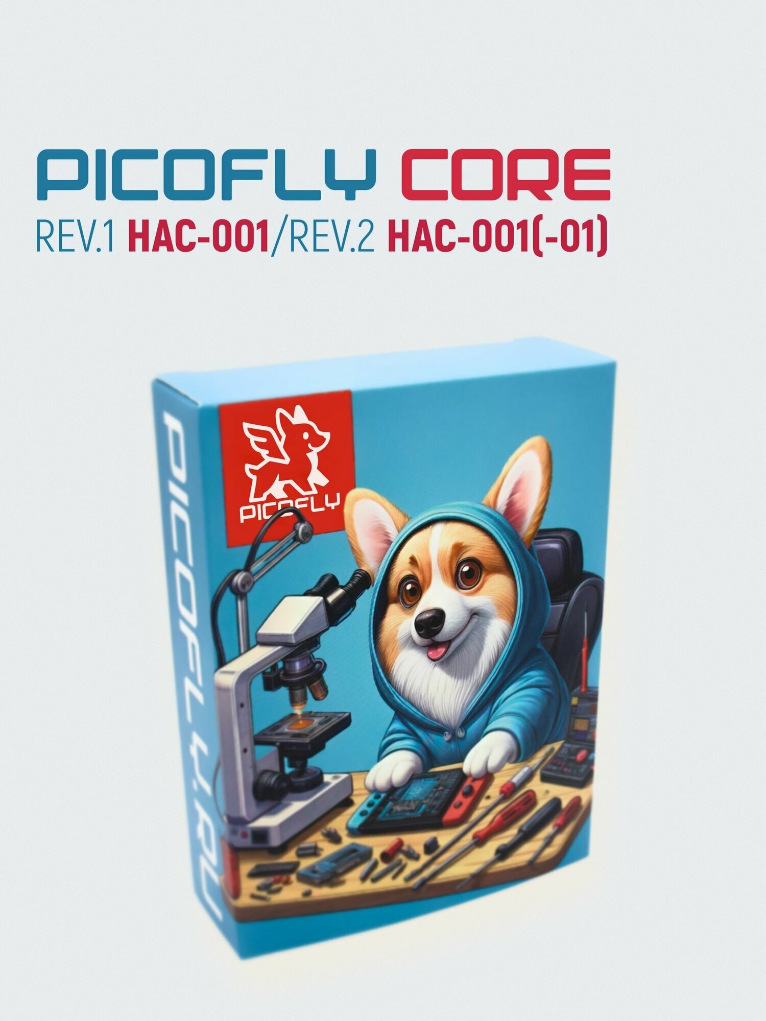 PicoFLY RP2040С (CORE) программируемый электронный модуль + набор шлейфов Rev.1/Rev.2 шлейфы Rev.1 Rev.2 модуль