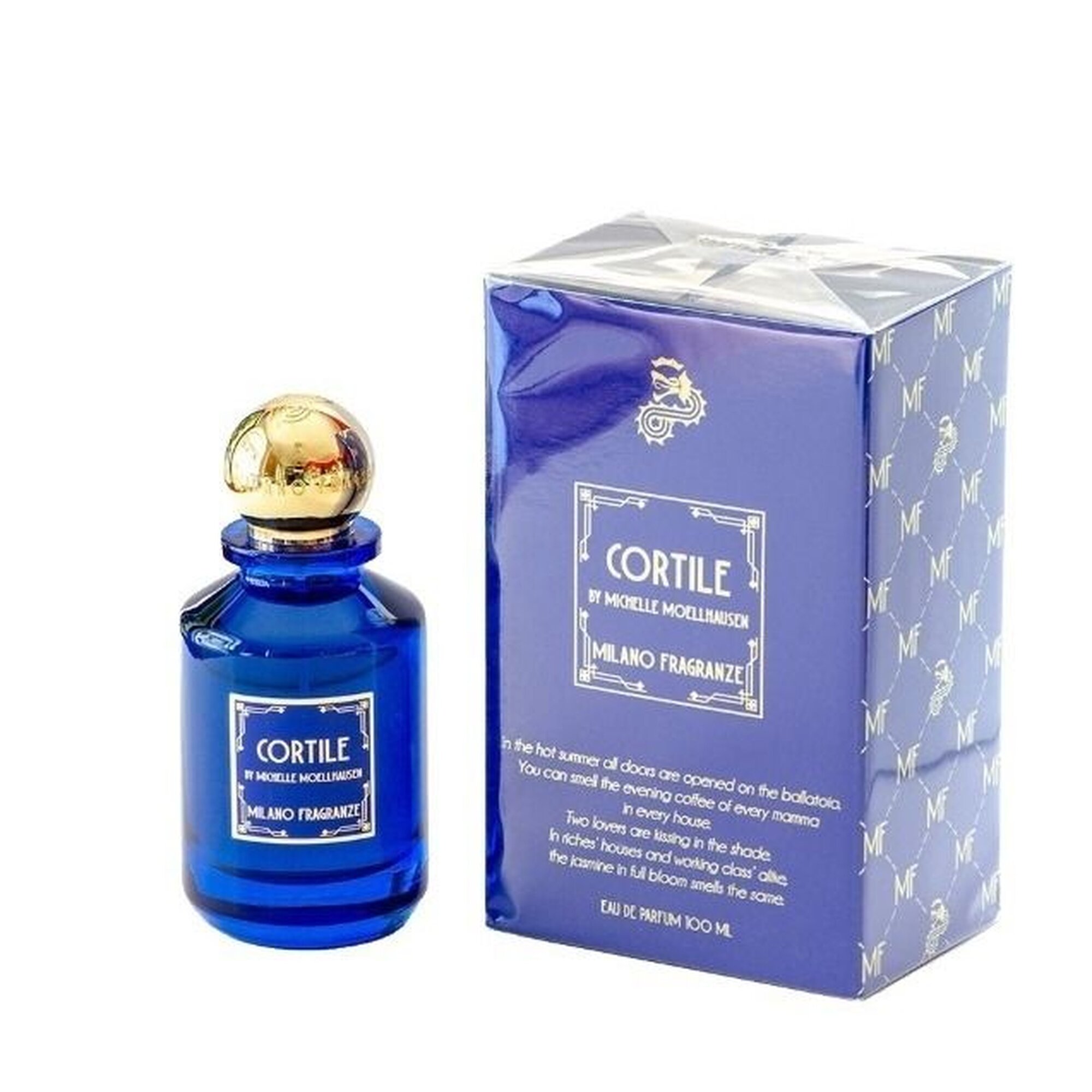 Парфюмерная вода Milano Fragranze "Cortile", унисекс, 100 мл
