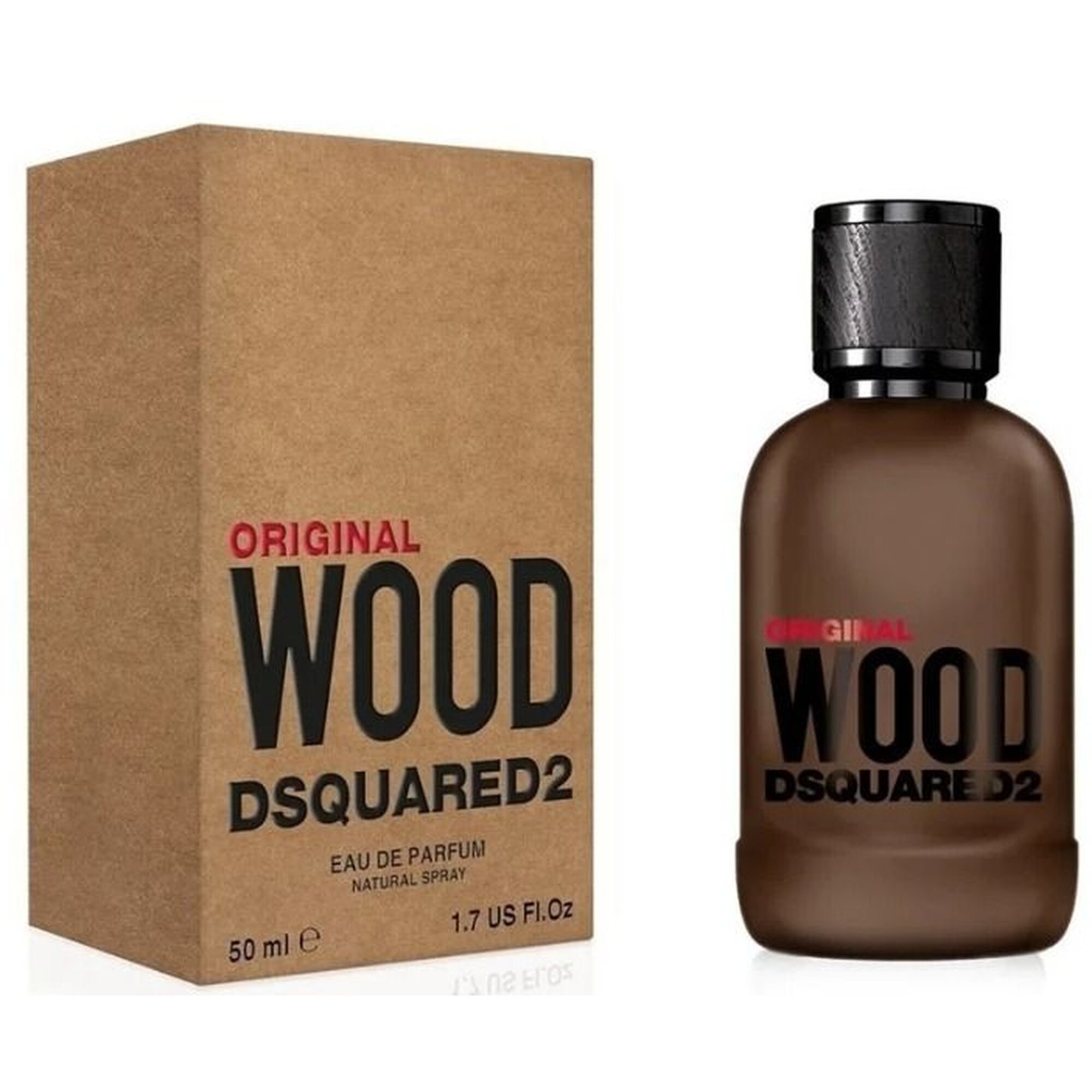 Парфюмерная вода DSQUARED2 "Original Wood", для мужчин, 100 мл
