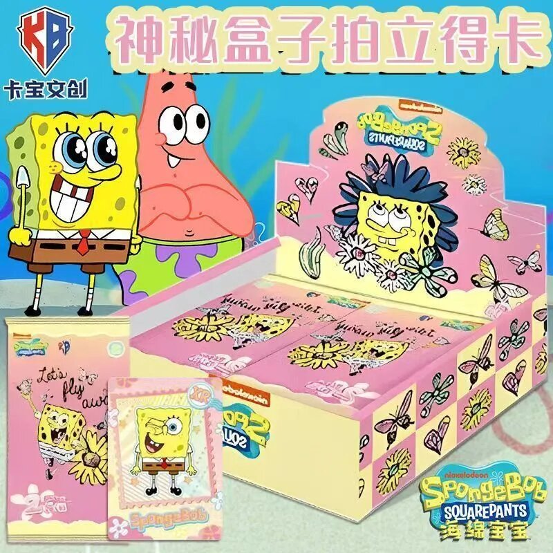 Губка Боб коллекционные аниме карточки /SpongeBob anime cards collectibles 10 packaging