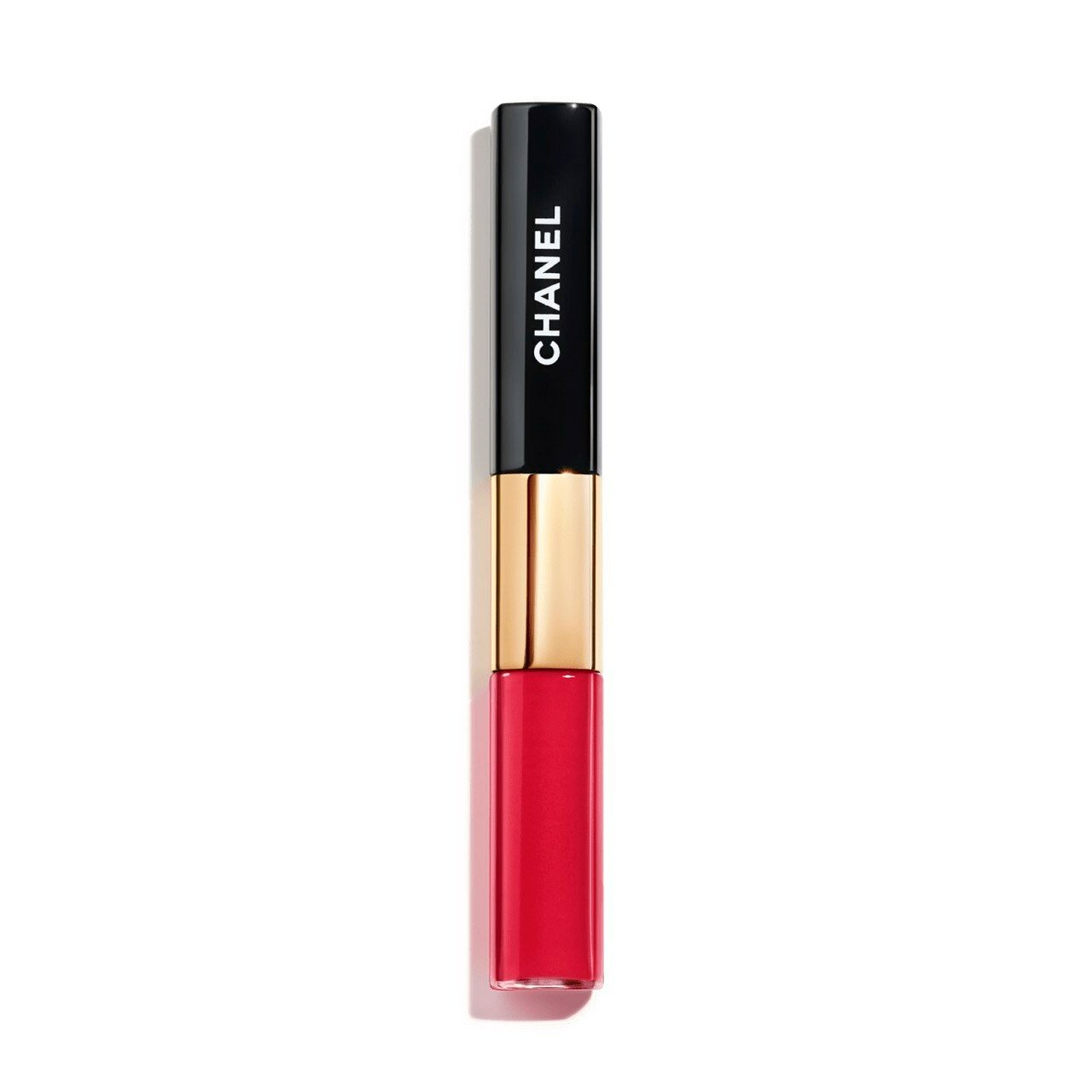 Стойкая двусторонняя помада-блеск для губ Chanel Le Rouge Duo Ultra Tenue, 8 мл.| оттенок 104 Bright Raspberry.