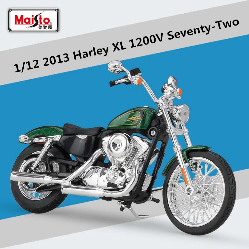 Maisto 1:12 Harley-Davidson 2015 Street Glide из металла