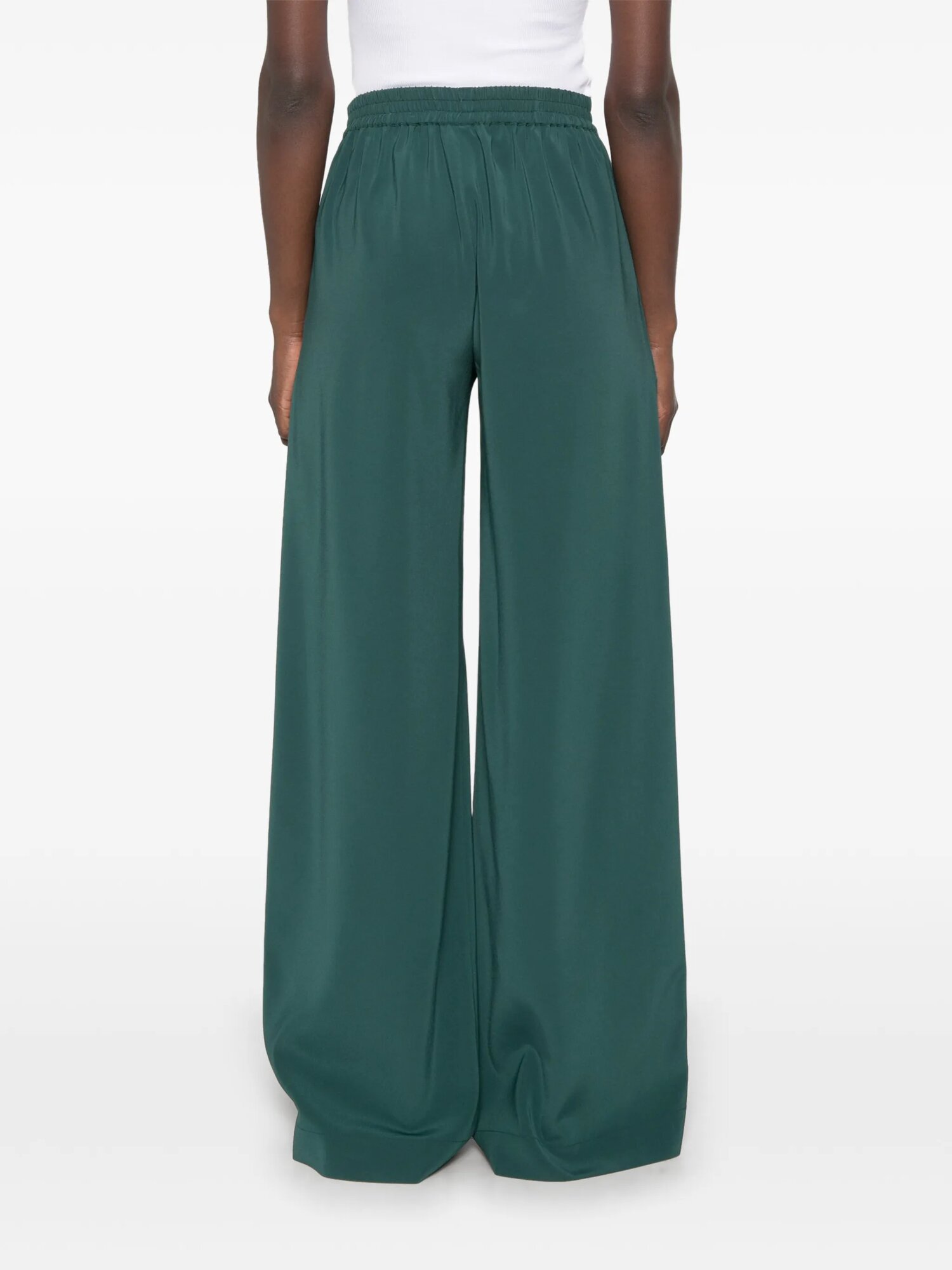 Брюки Gianluca Capannolo Claudia elasticated palazzo pants, размер 44 — фото 1