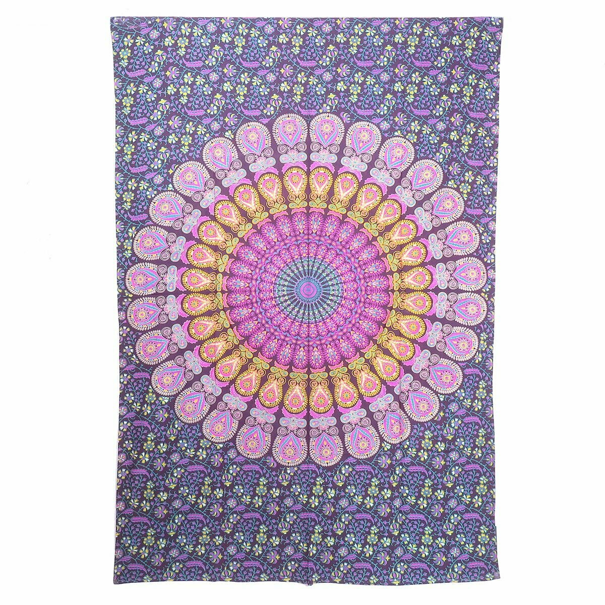 BeLOC Гобелен "Розово-фиолетовая мандала" 150x200 см